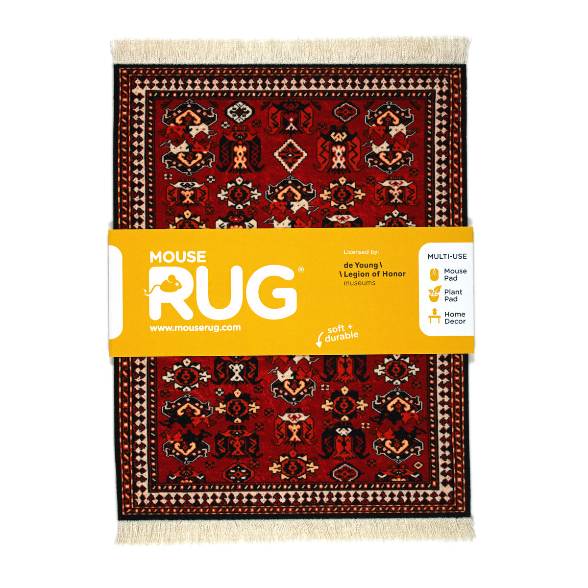 Early Turkmen MouseRug – MouseRugs by FiberLok