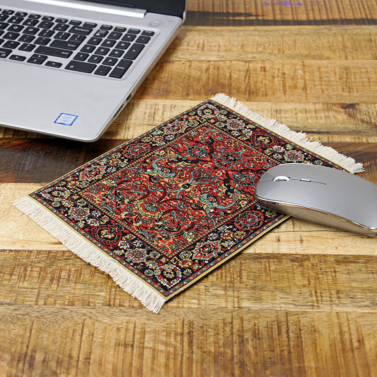 Floral Arabesque MouseRug – MouseRugs by FiberLok